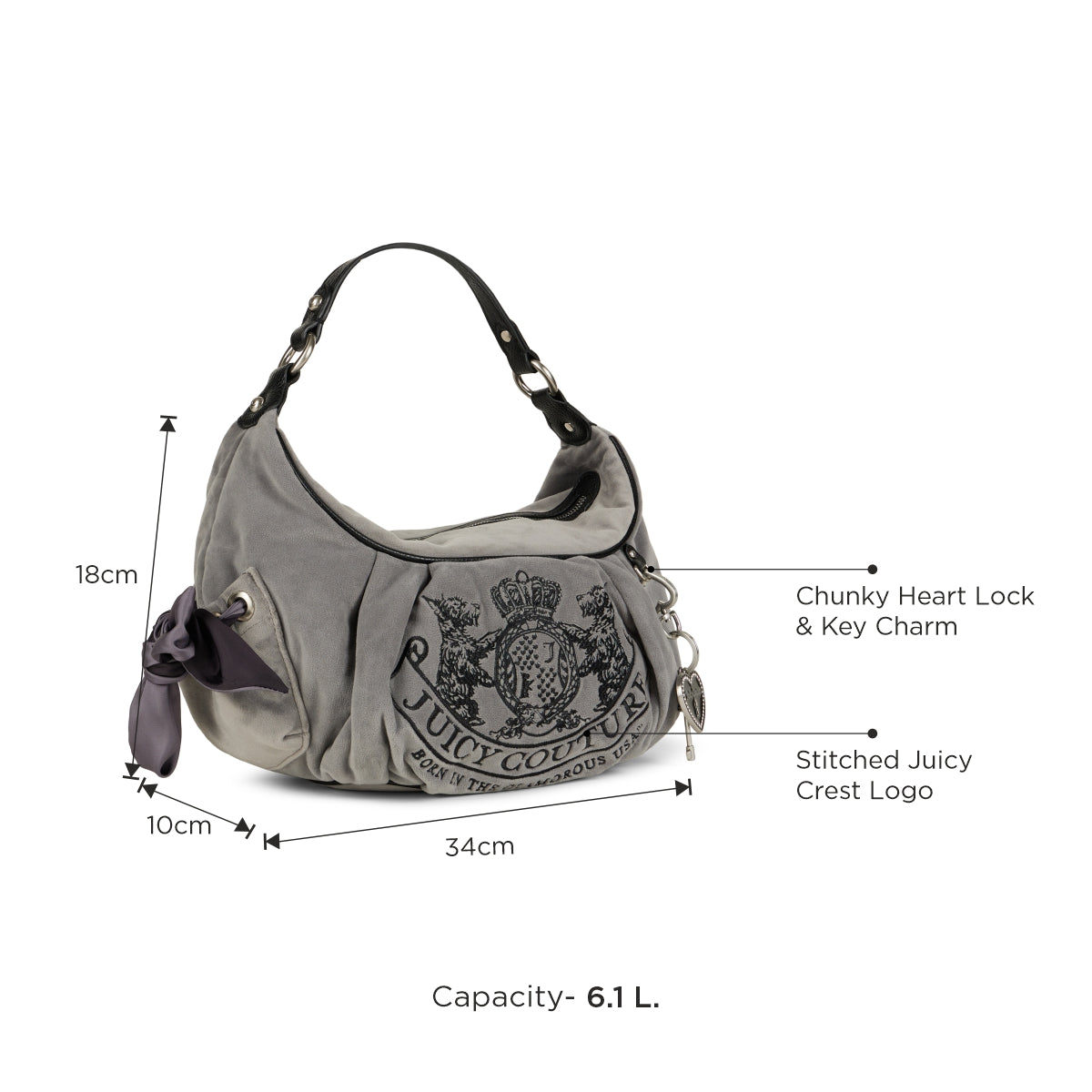 Daydreamer Medium Hobo – Juicy Couture